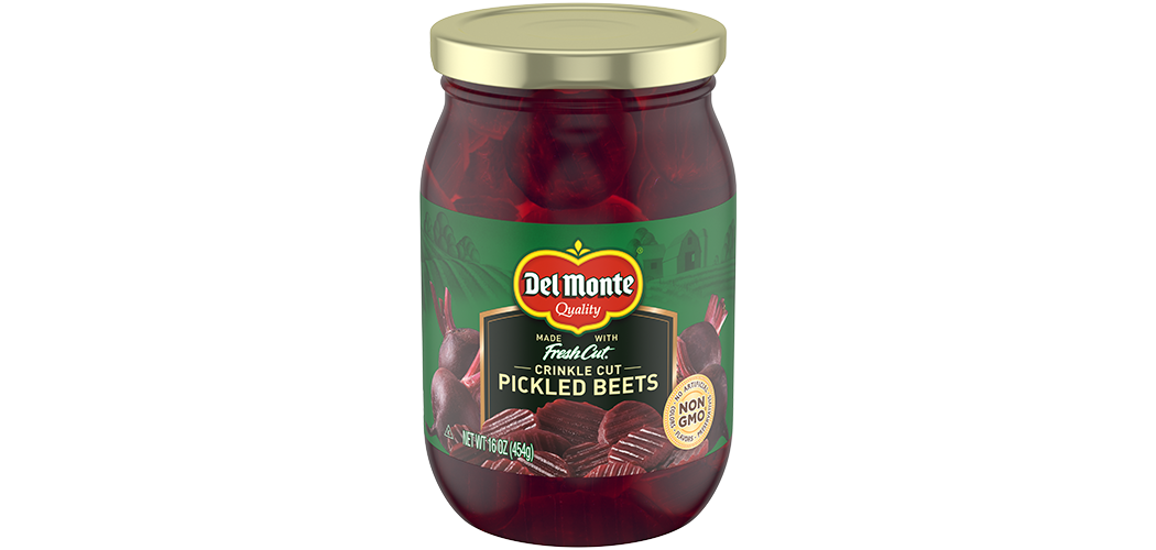 Crinkle Cut Pickled Beets | Del Monte®