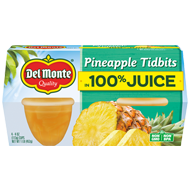 Pineapple Tidbits in 100% Juice | Del Monte®